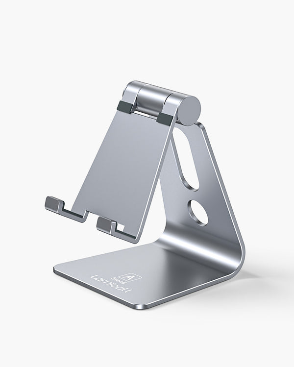 Lamicall Adjustable Cell Phone Stand, Aluminum Desktop Phone Dock Hold