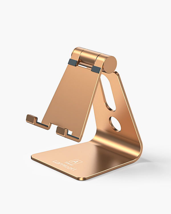 Lamicall Adjustable Cell Phone Stand, Aluminum Desktop Phone Dock Hold