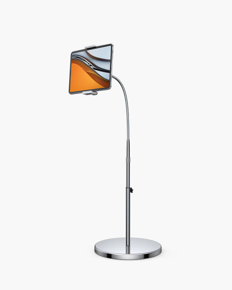 Lamicall Tablet Floor Stand - Gooseneck Swivel Tablet Holder Mount wit