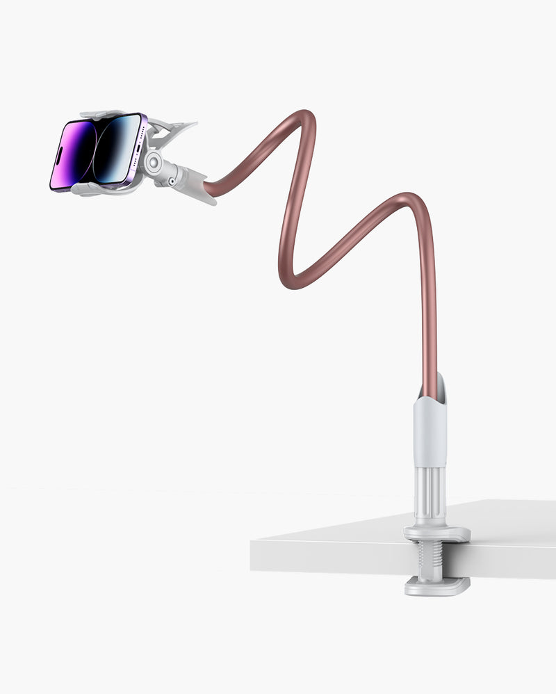 Lamicall Phone Holder Bed Gooseneck Mount - Cell Phone Clamp Clip for