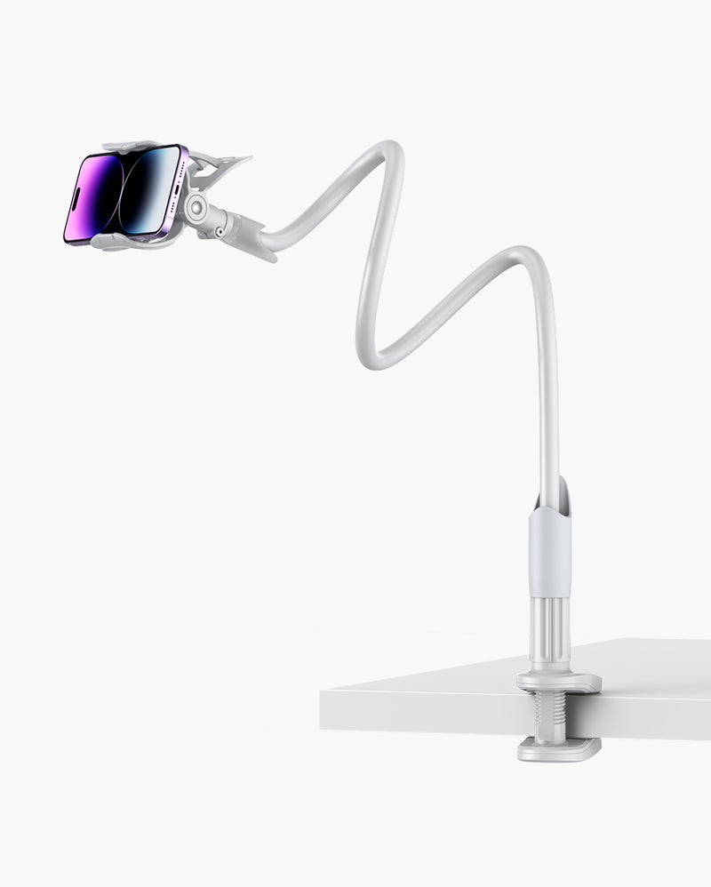 Lamicall Phone Holder Bed Gooseneck Mount - Cell Phone Clamp Clip for