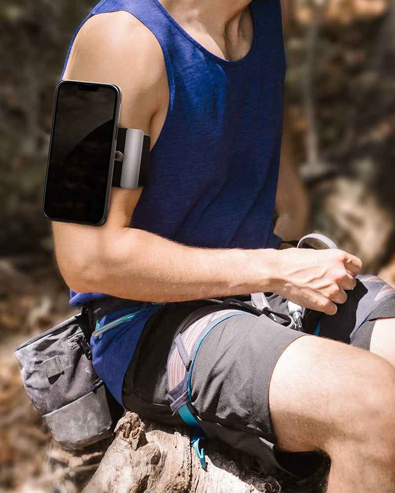 Phone Holder for Running, Walking, Hiking with Magsafe-compatible, Mag