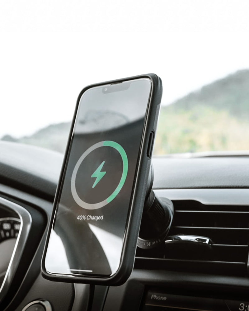 Wireless Car Charger Mount Kit with MagSafe, 3-in-1 Cell Holder Air Ve