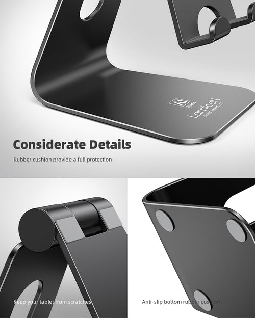 Lamicall Tablet Stand Holder for Desk - Multi-Angle Adjustable Tablet