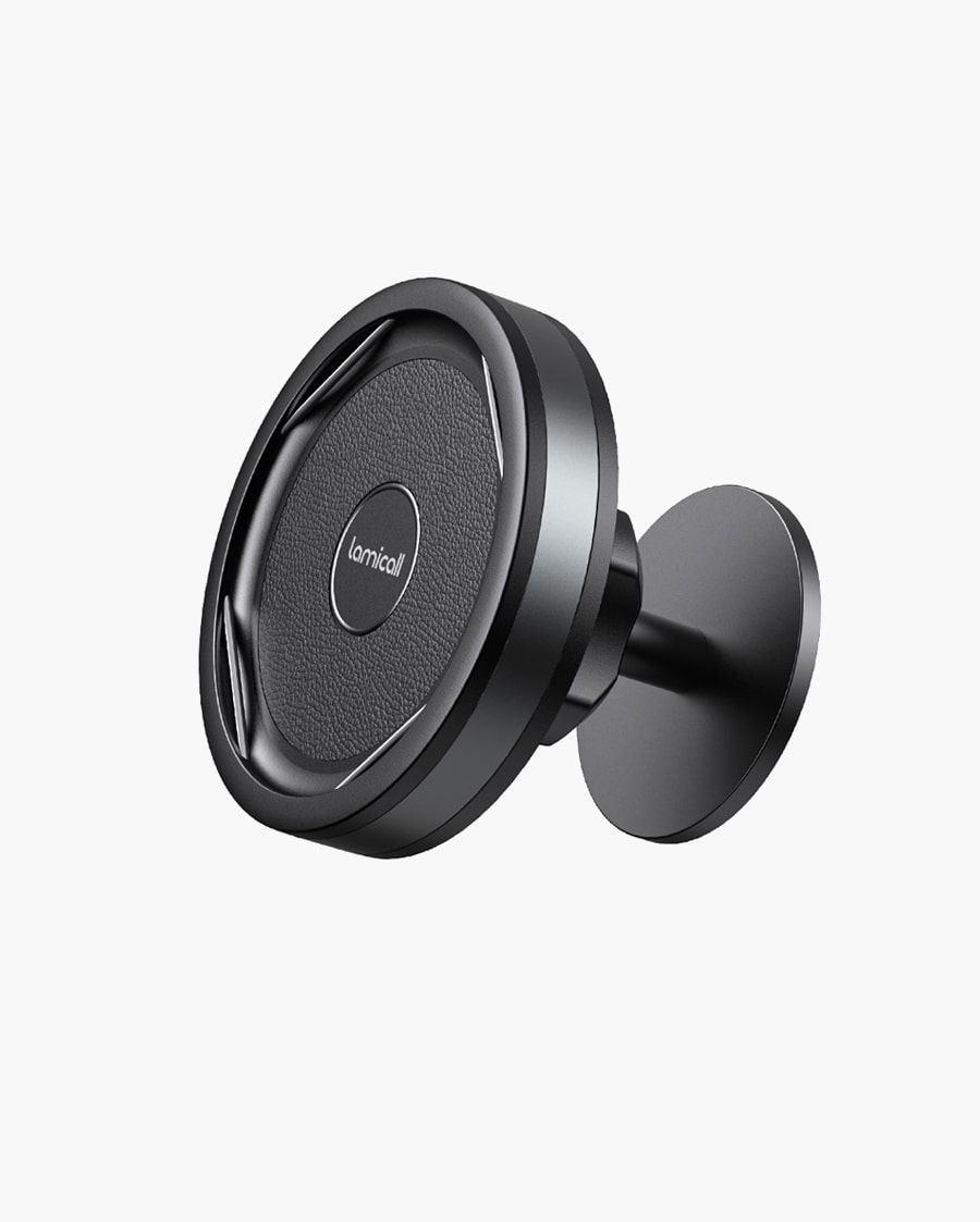 Wall Phone Mount Kit with Dual Stage Lock, One-hand Operation Wall Mou